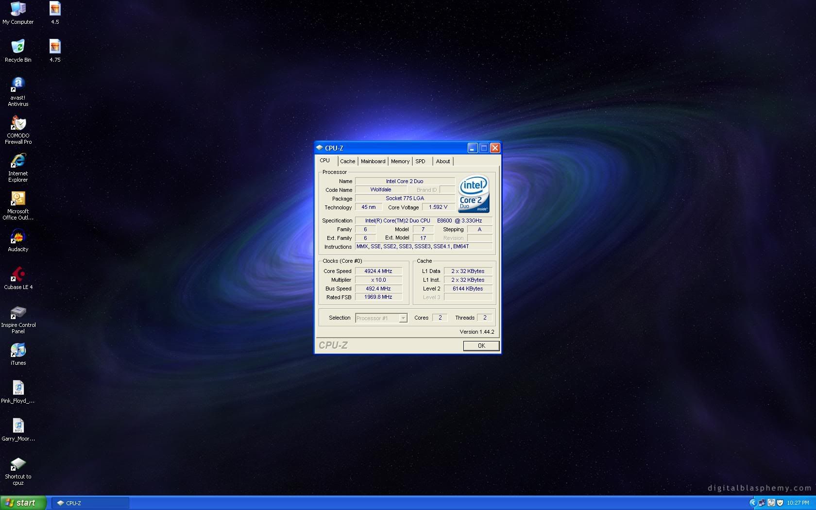 E8600 Thread | Overclock.net