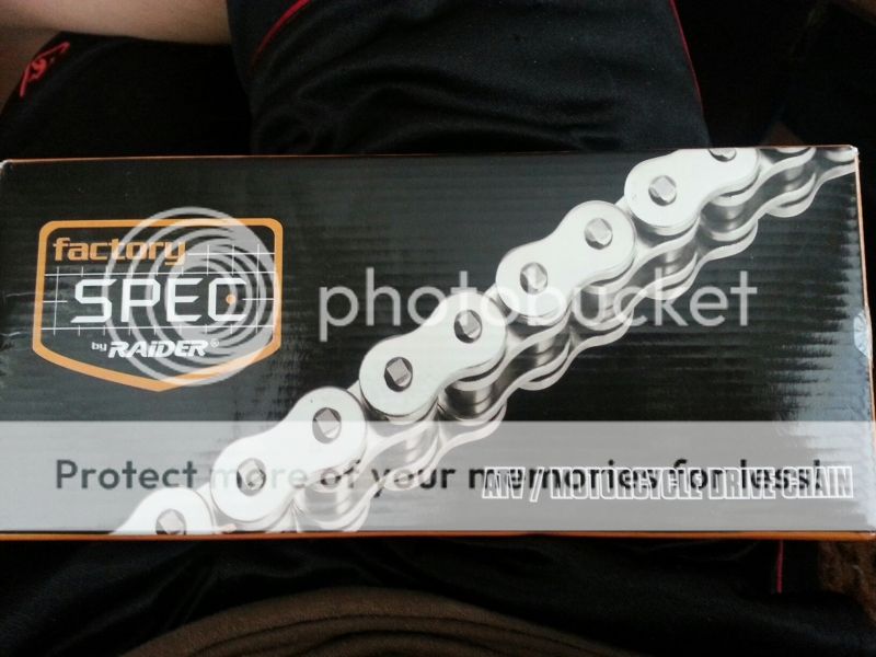 Factory Spec Chain by Raider. Anyone used one? : r/motorcycles