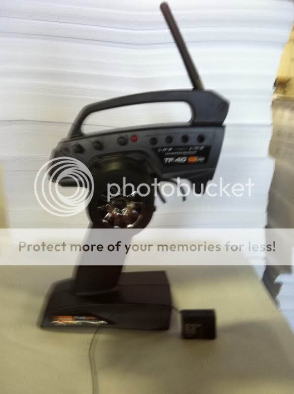 Brand New Hpi TF-40 2.4ghz Radio System & Receiver (Drop Down Wheel ...