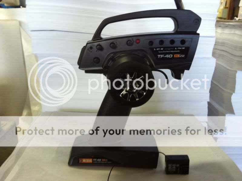 Brand New Hpi TF-40 2.4ghz Radio System & Receiver (Drop Down Wheel ...