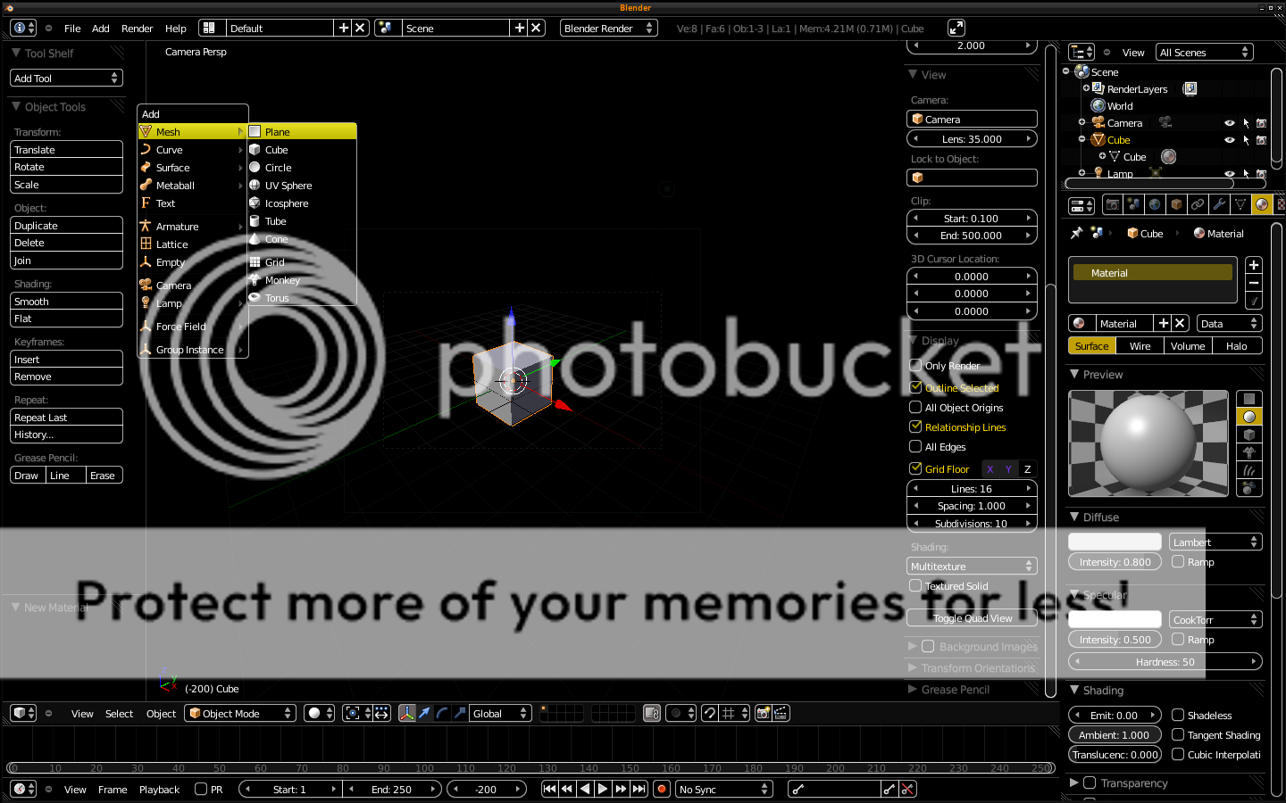 Blender 2.5 - Themes Experiments
